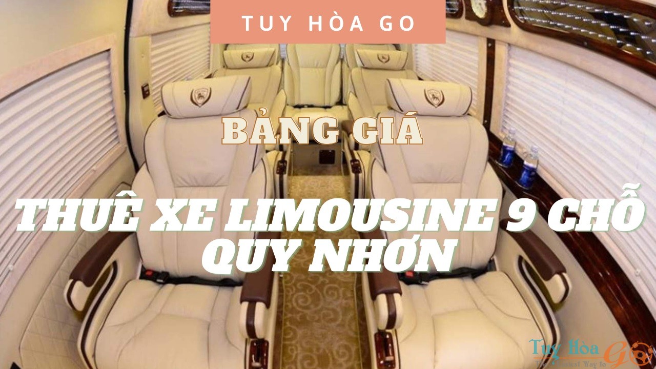 Cho thuê xe Limousine 9 chỗ tại Quy Nhơn Bình Định | Tuy Hòa GO